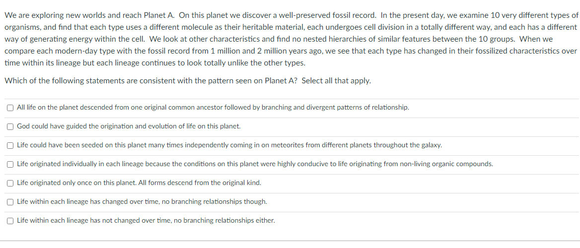 Solved We are exploring new worlds and reach Planet A. On | Chegg.com