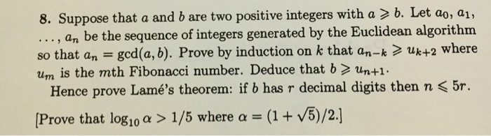 Solved Suppose that a and b are two positive integers with a | Chegg.com