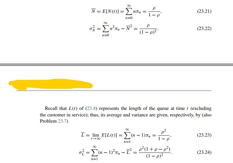 Solved ******Problem on Queueing System****** I want a | Chegg.com