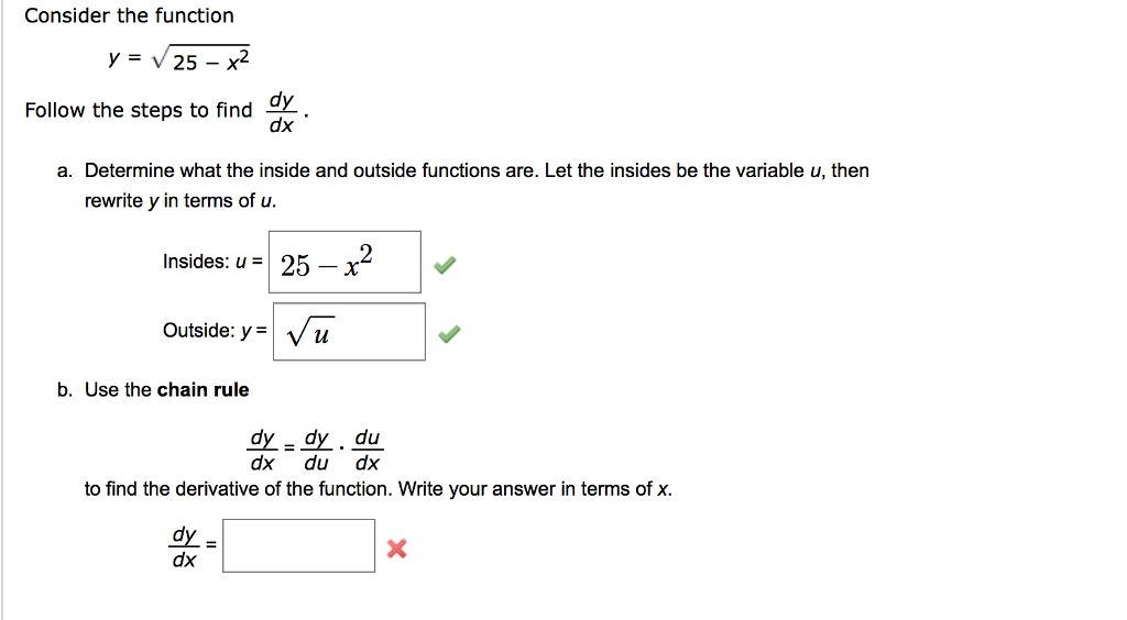 Solved Consider the function Follow the steps to find a. | Chegg.com