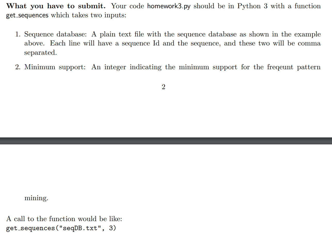 The focus of the programming assignment is to develop | Chegg.com