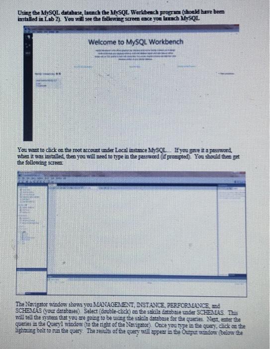 Solved Sql Homewonk Using Mysol Assignment 4 Cop3703