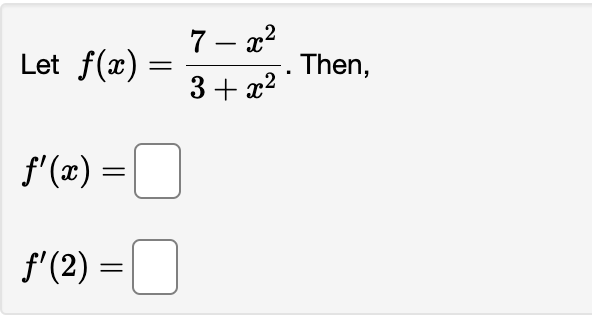 Solved If f(t)=(t2+6t+7)(7t−2+6t−3), find f′(t) Answer:Let | Chegg.com