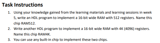 Solved Task Instructions 1. Using your knowledge gained from | Chegg.com