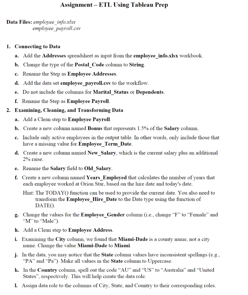 Solved 1. Connecting to Data a. Add the Addresses | Chegg.com