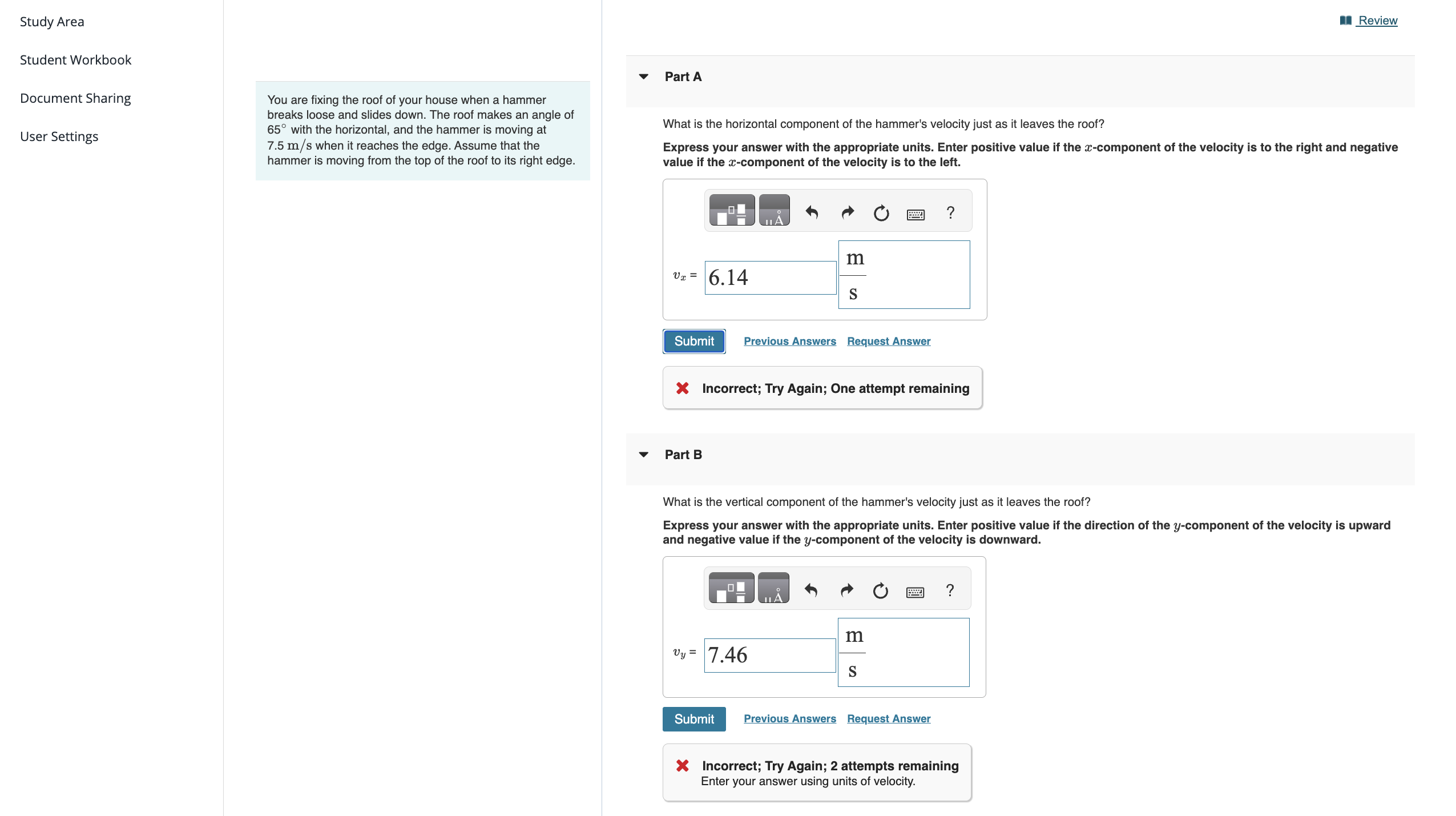 Solved Study Area Review Student Workbook Document Sharing | Chegg.com