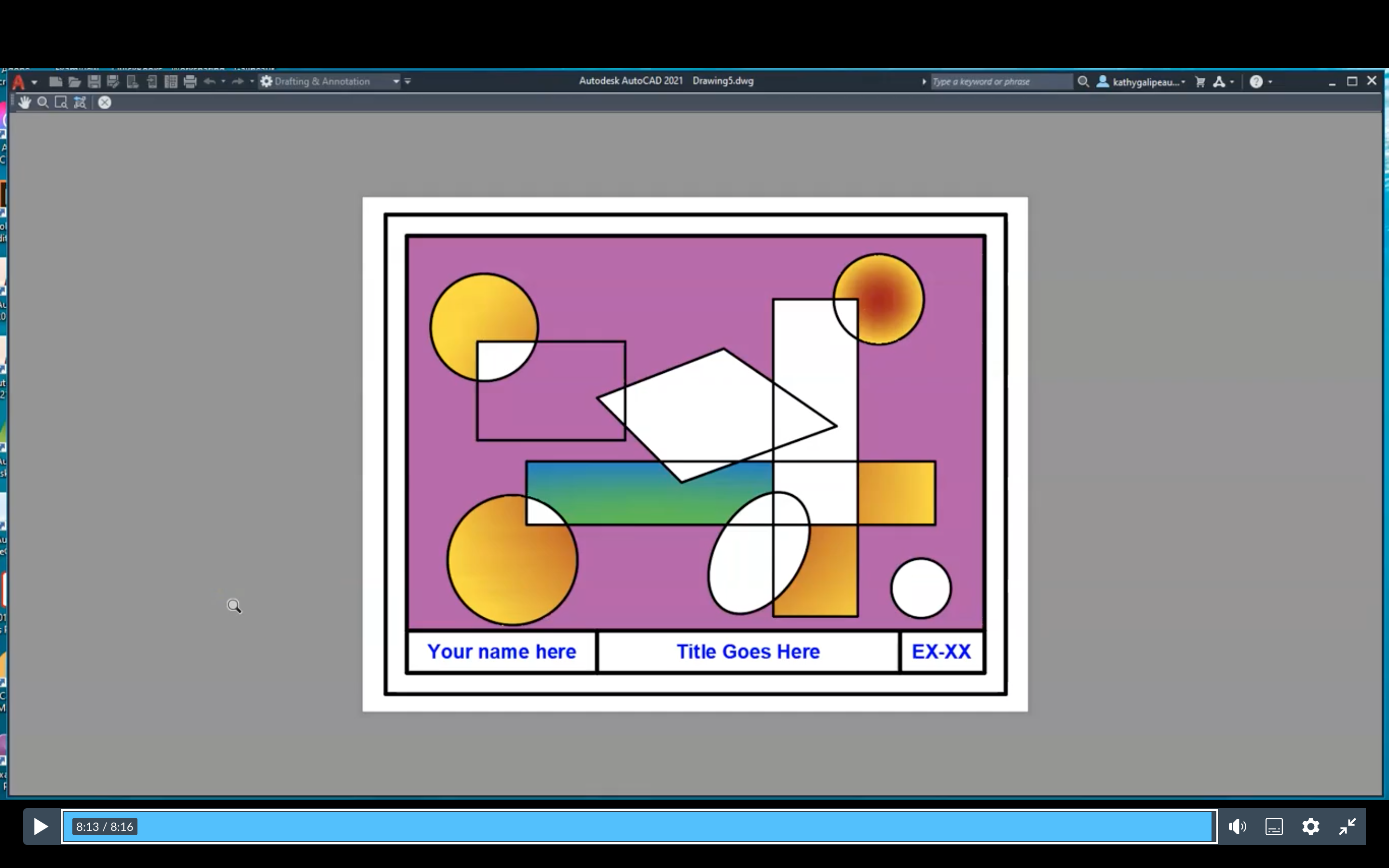 Solved can someone help me draw this sketch by using AutoCAD | Chegg.com