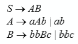 Solved Using set notation, describe the language generated | Chegg.com