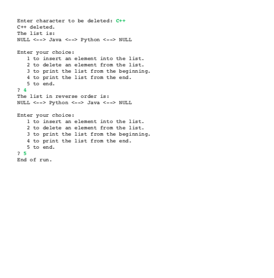Solved Question 2 (55 marks) Ordered Doubly-Linked List: In | Chegg.com
