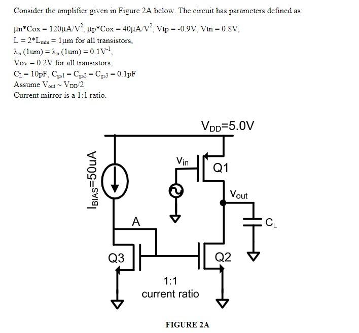 1. Draw the low-frequency small signal model of the | Chegg.com