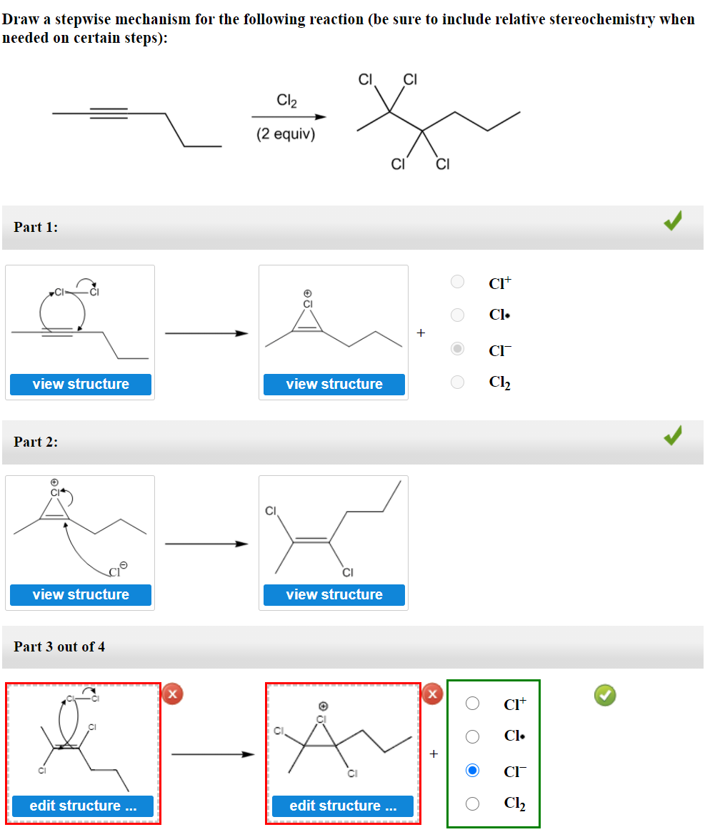 Solved Draw a stepwise mechanism for the following reaction | Chegg.com