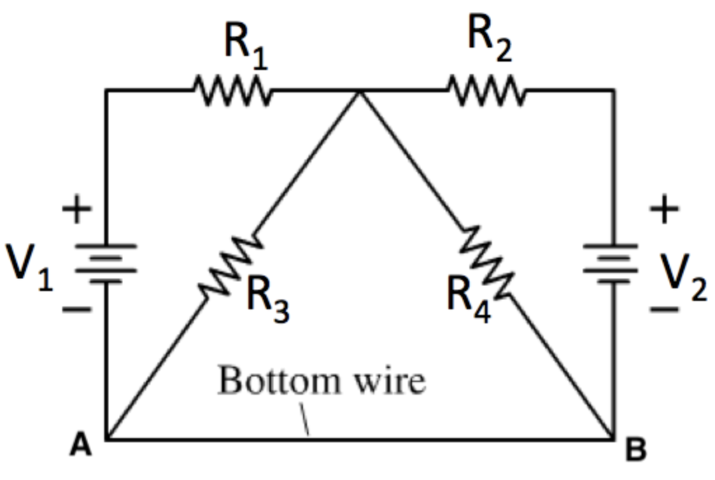 Solved Consider a circuit shown in the figure. R1 = ﻿R2 = | Chegg.com