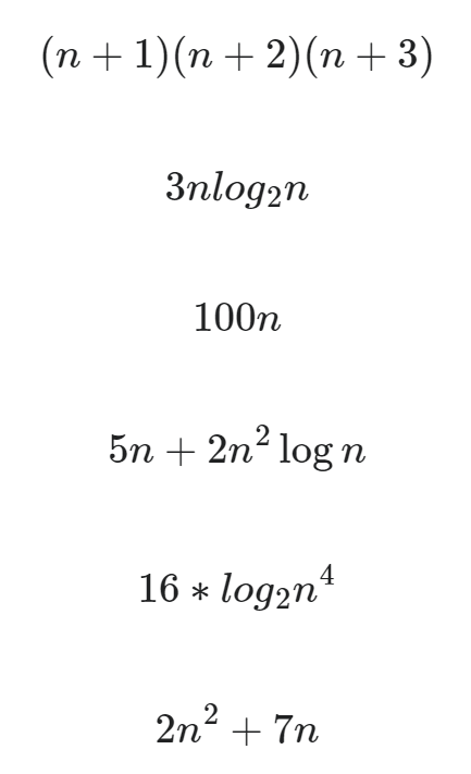 Solved Order the following expressions from the lowest | Chegg.com