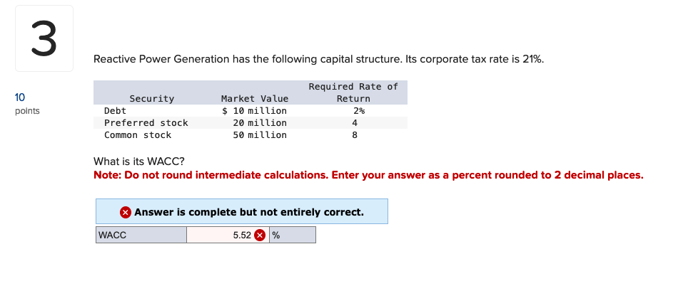 Solved Reactive Power Generation has the following capital | Chegg.com