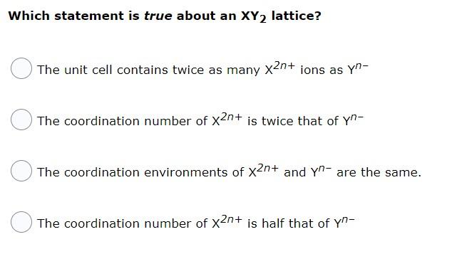 Solved In the cooperite (PtS) structure type, the Pt centres | Chegg.com