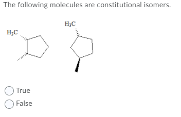 Solved The following molecules are constitutional isomers. | Chegg.com