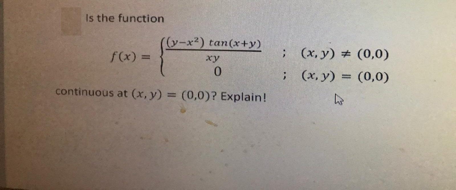 Solved Is the function | Chegg.com