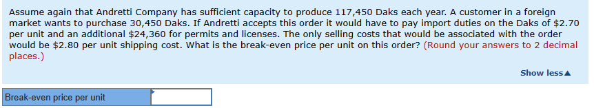Solved Problem 6-18 (Algo) Relevant Cost Analysis in a | Chegg.com