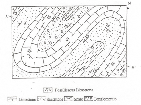Solved Part I. The following problems each show a map view | Chegg.com