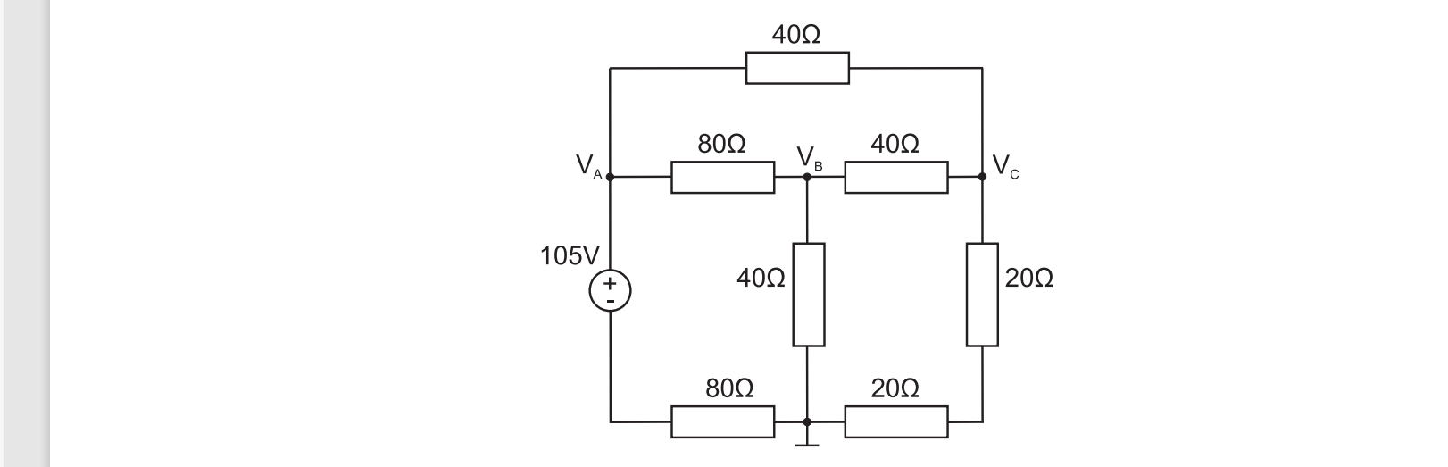 Solved Using the method of nodal potentials, write down the | Chegg.com