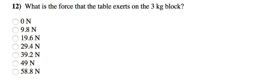 Solved Three boxes are at rest on a table top as shown | Chegg.com