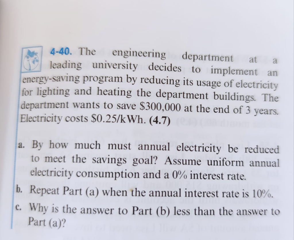 Solved at a 4-40. The engineering department leading | Chegg.com