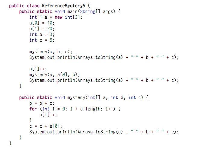 Solved The following program produces 4 lines of output. | Chegg.com