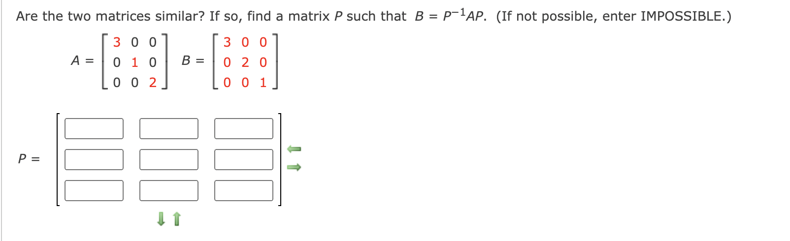 Solved Let A be a diagonalizable n×n matrix and let P be an | Chegg.com