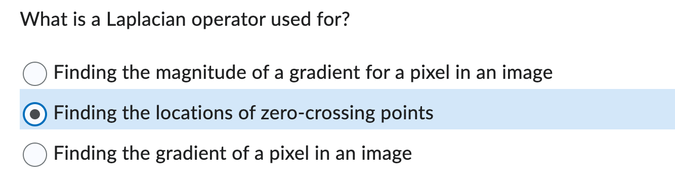 Solved What is a Laplacian operator used for? Finding the | Chegg.com