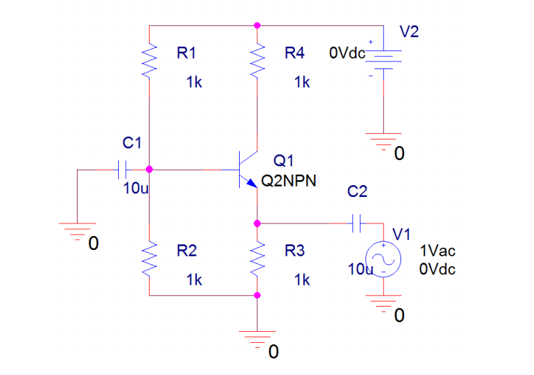 Solved Calculate the DC bias point of the transistor and the | Chegg.com
