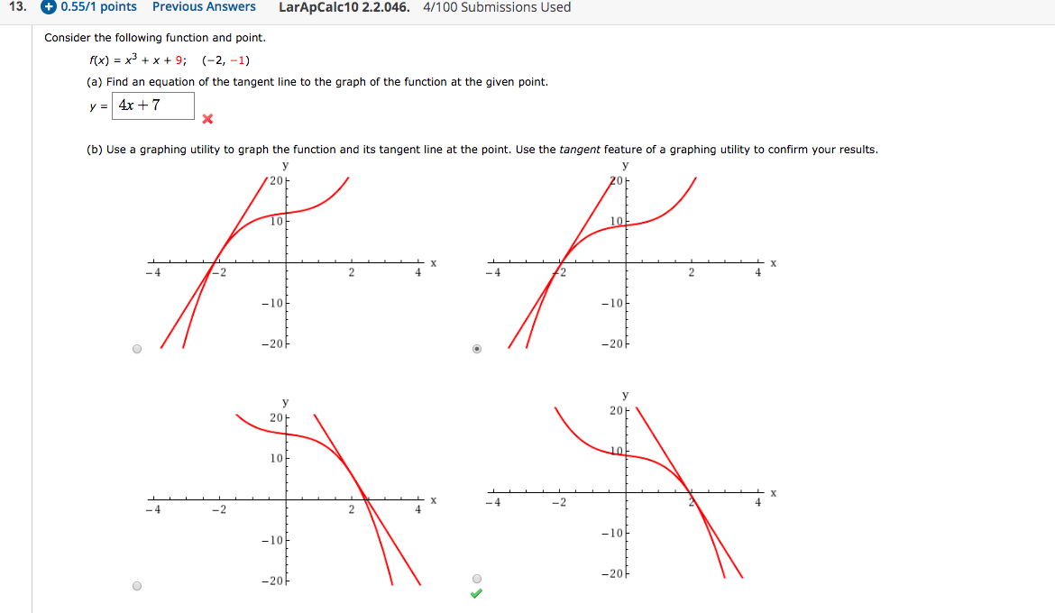 Solved i literally can not figure out why my answer in part | Chegg.com