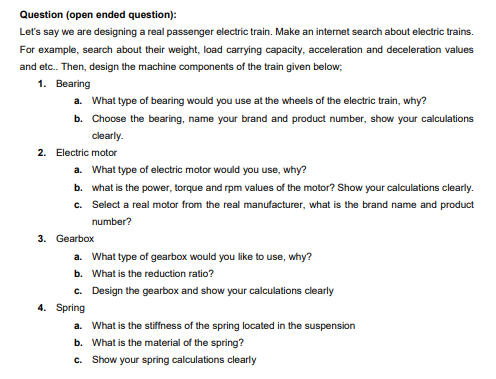 Solved Question (open ended question): Let's say we are | Chegg.com