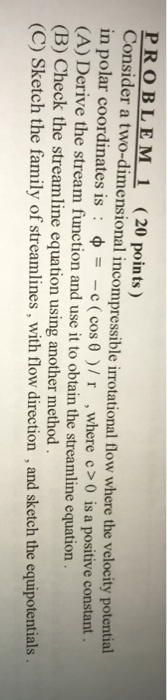 Solved PROBLEM 1 (20 points) Consider a two-dimensional | Chegg.com
