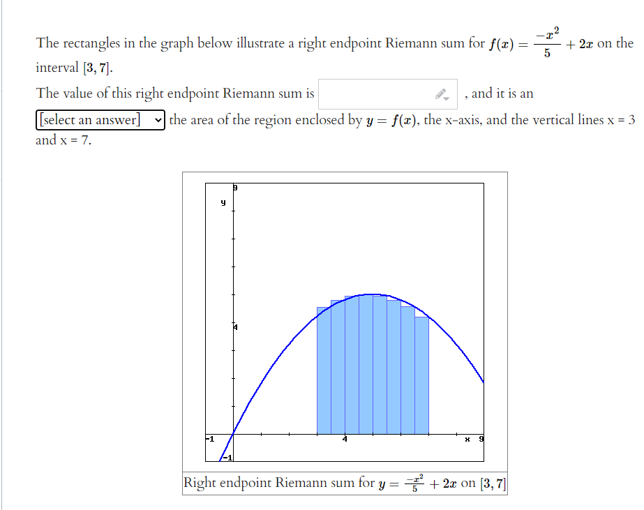 Solved The rectangles in the graph below illustrate a left | Chegg.com