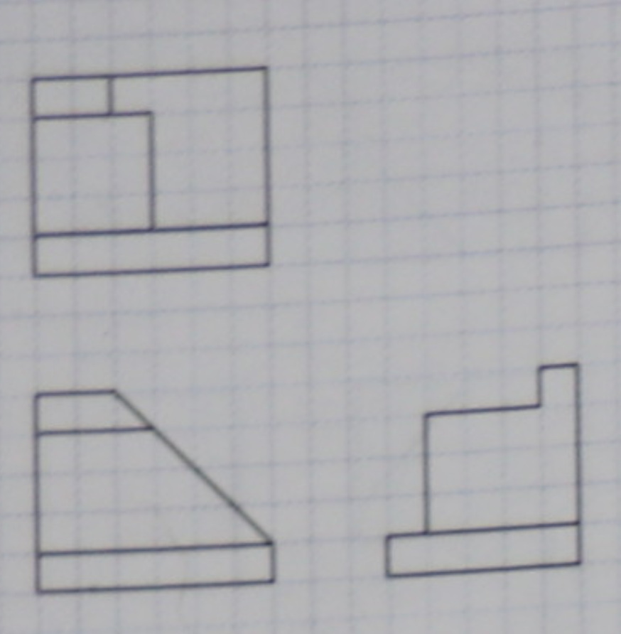 Solved Draw an isometric sketch for the coded plan shown | Chegg.com