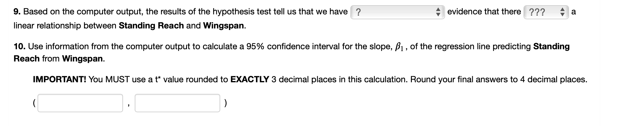 Solved Standing Reach in the NBA - Standing reach measures | Chegg.com