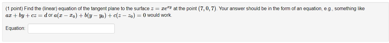 Solved (1 point) Suppose f(x,y)=1x2+1xy−2y2,P=(3,−1), and | Chegg.com