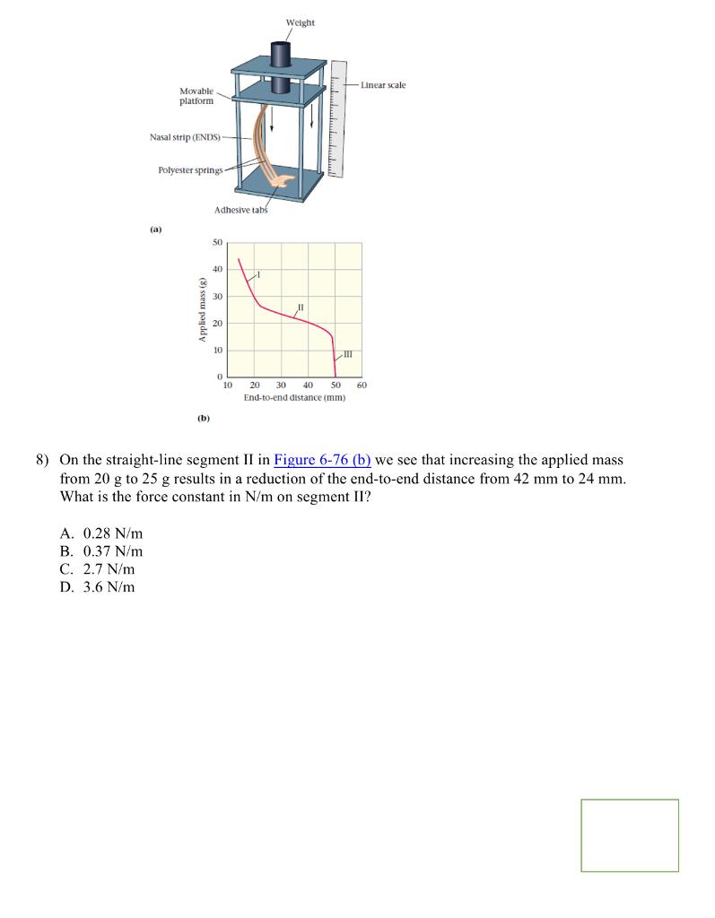 Solved 8) On the straight-line segment II in Figure 6-76 (b) | Chegg.com