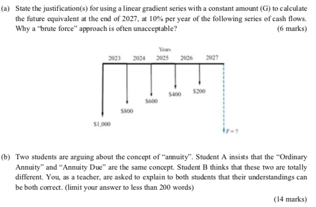 Solved (a) State the justification(s) for using a linear | Chegg.com