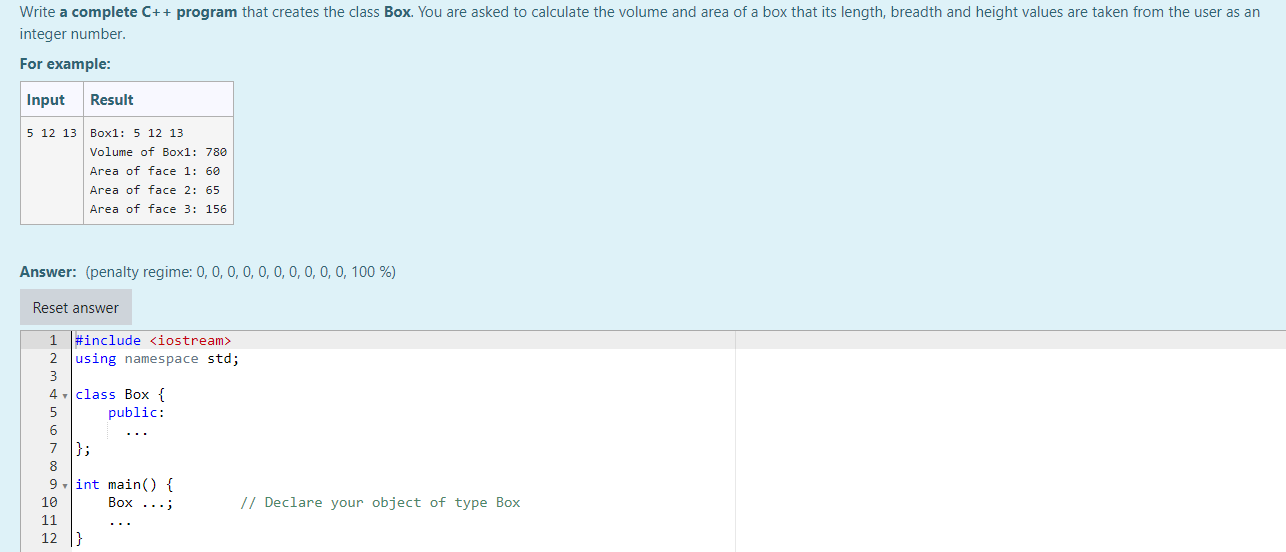 Solved Write a complete C++ program that creates the class | Chegg.com