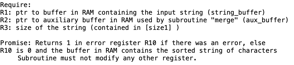 Solved Write an ARM assembly program which sorts an array in | Chegg.com