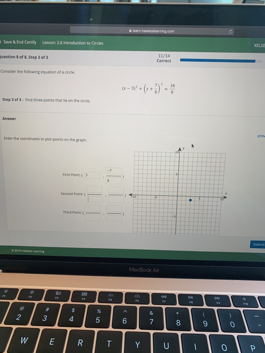 Solved Save&End Certify Lessonc 2.6 Introduction to Circles | Chegg.com