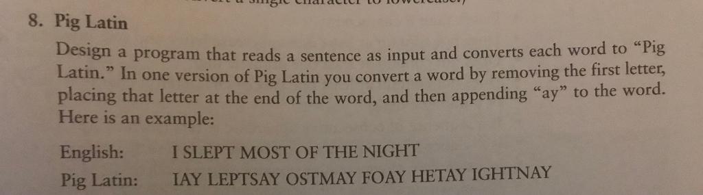 Solved I Need Help With This Problem It Needs A Pseudocode 9416