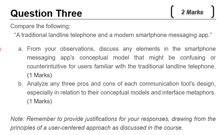 Solved Find an everyday handheld device, for example, a | Chegg.com
