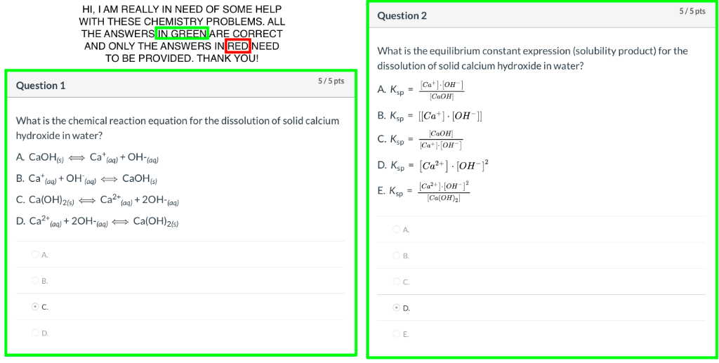 Solved HI, I AM REALLY IN NEED OF SOME HELP WITH THESE | Chegg.com