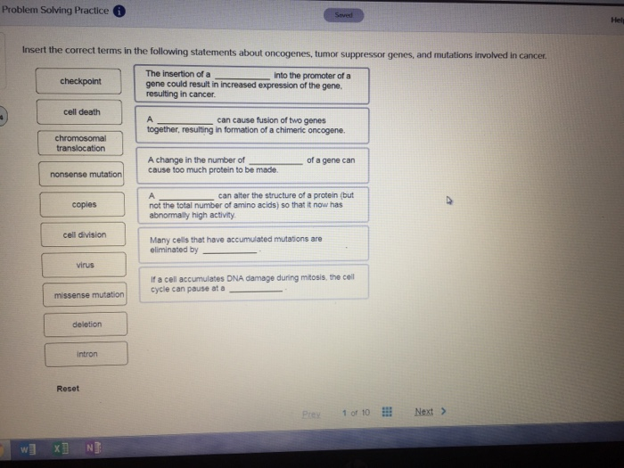 Solved Problem Solving Practice Seved Hel Insert the correct | Chegg.com