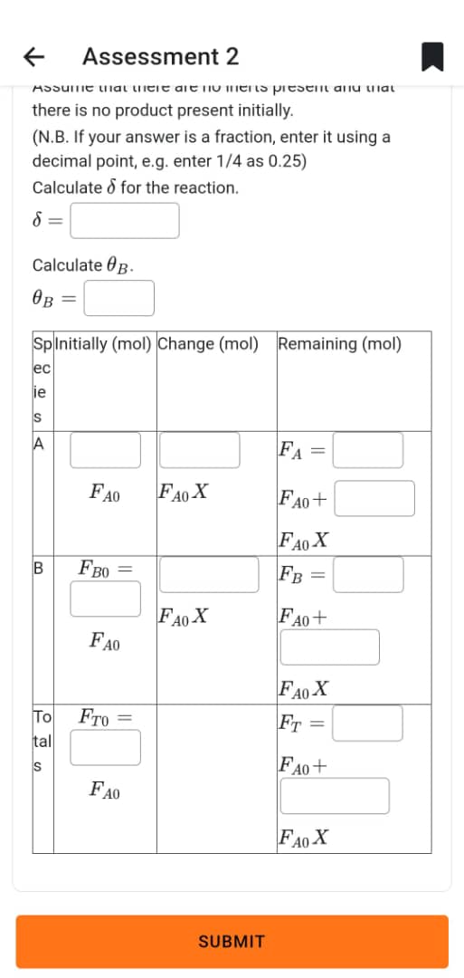 Solved A+2B→3C has elementary kinetics and is done in a gas | Chegg.com
