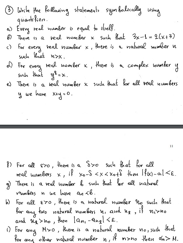 Solved Use the quantifiers correctly, this is math for EE | Chegg.com