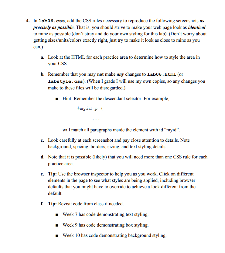 1. Download the lab06.zip folder from Canvas. This | Chegg.com