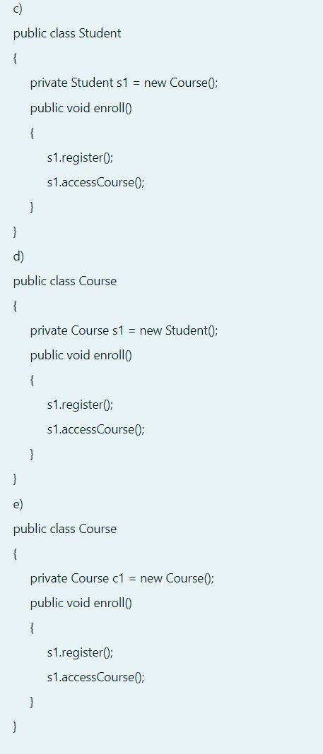 Solved For the given sequence diagram, s1:Student | Chegg.com